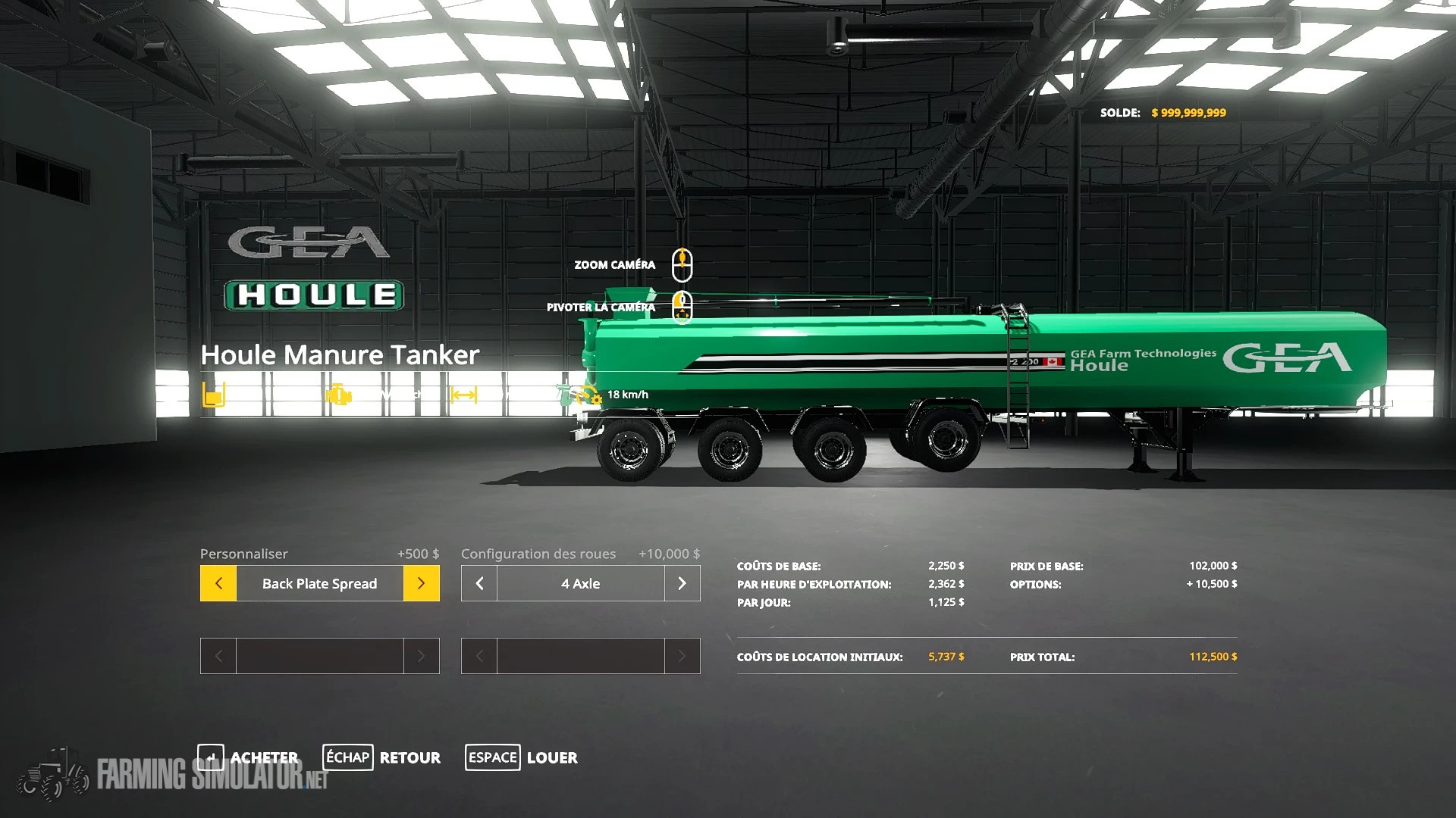 Houle Tanker v 1.0 - FS19 Trailers