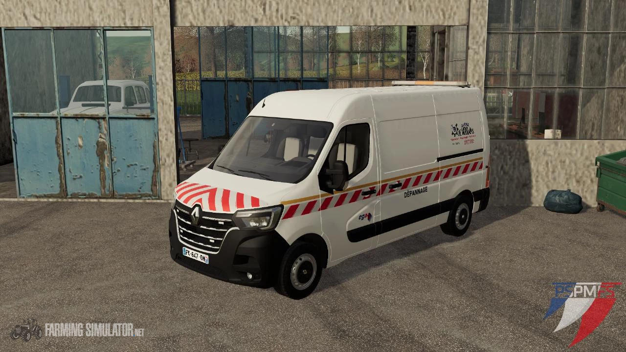 Renault Master IV - Garage de Moulains v 1.0 - FS19 Cars
