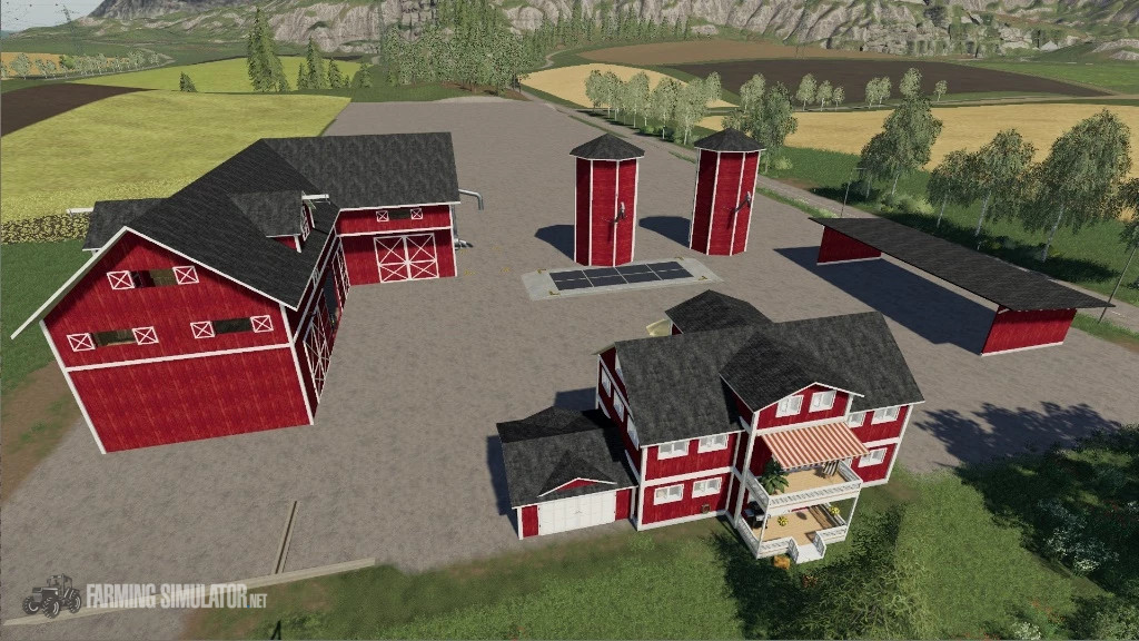 Farm Buildings Pack v 1.0 - FS19 Mod Packs