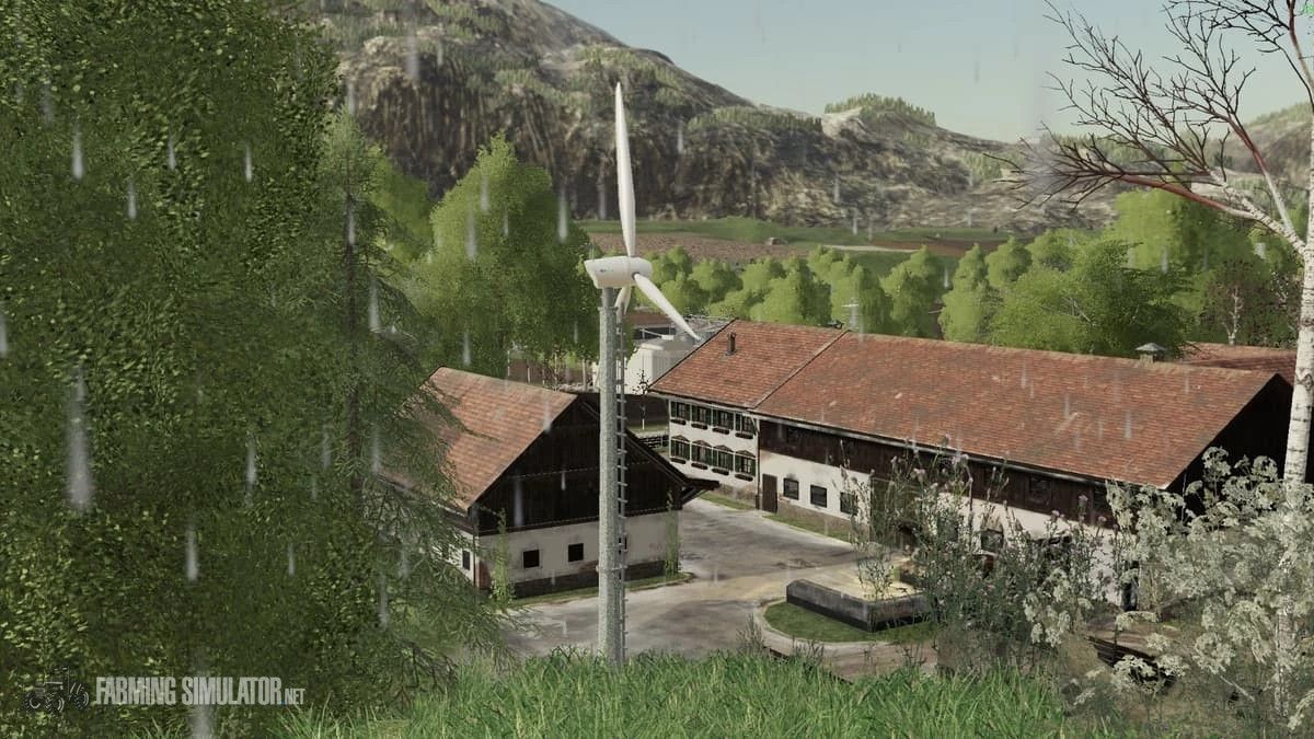 Wind Turbine Air con 10 v 1.0 - FS19 Objects