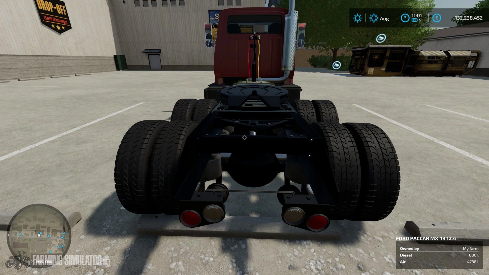 Ford AeroMax L9000 Day Cab v 1.0 - FS22 Trucks