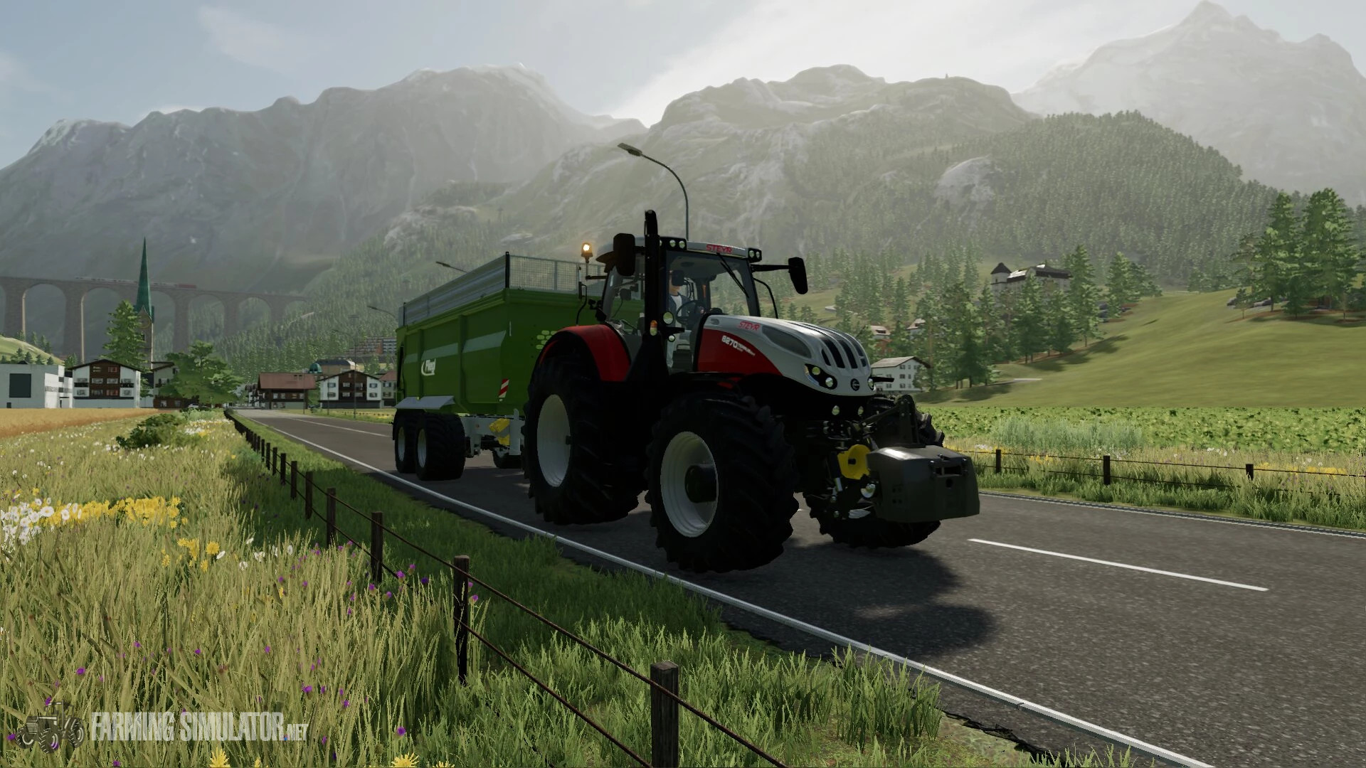 FS22 Steyr Terrus CVT v 1.0 - FS22 Tractors