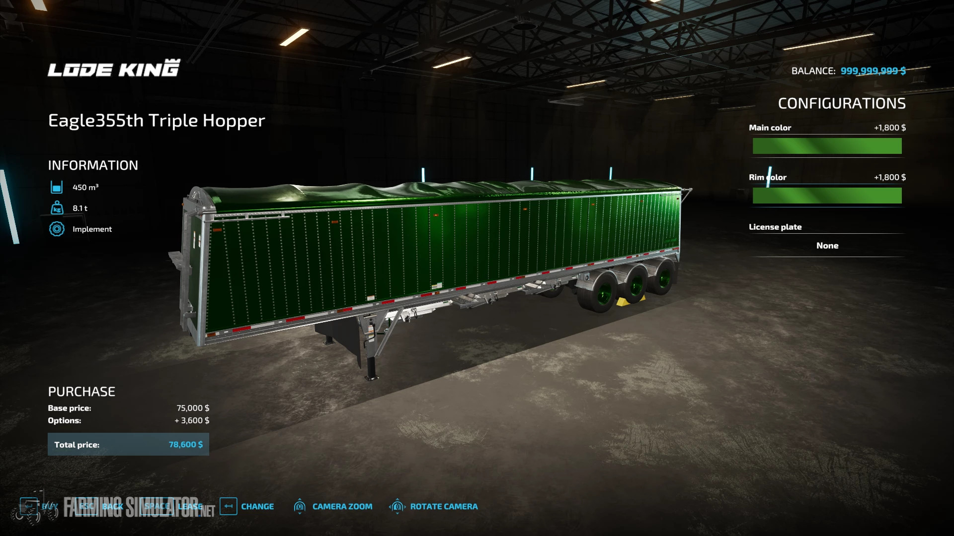 FS22 Triple Hopper v 1.0 - FS22 Trailers