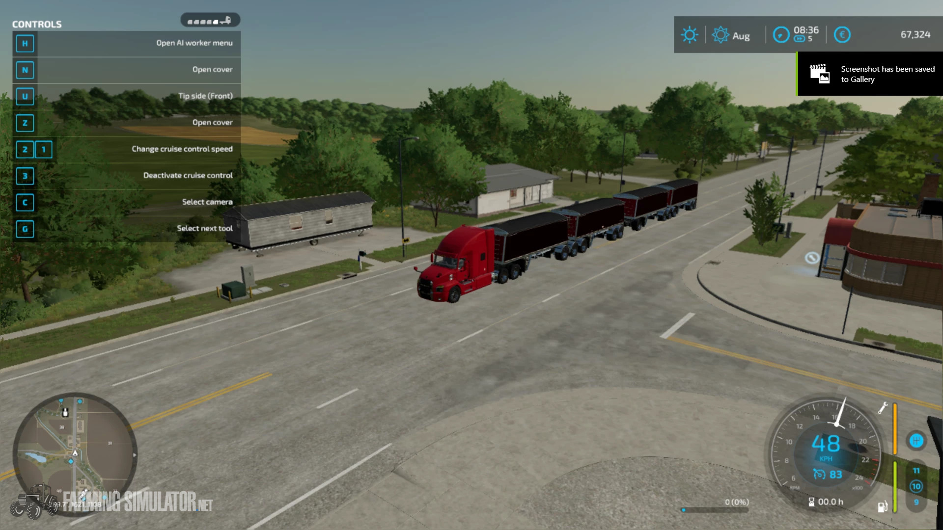 FS22 Distinction Super B Road Train v 1.3 - FS22 Trailers