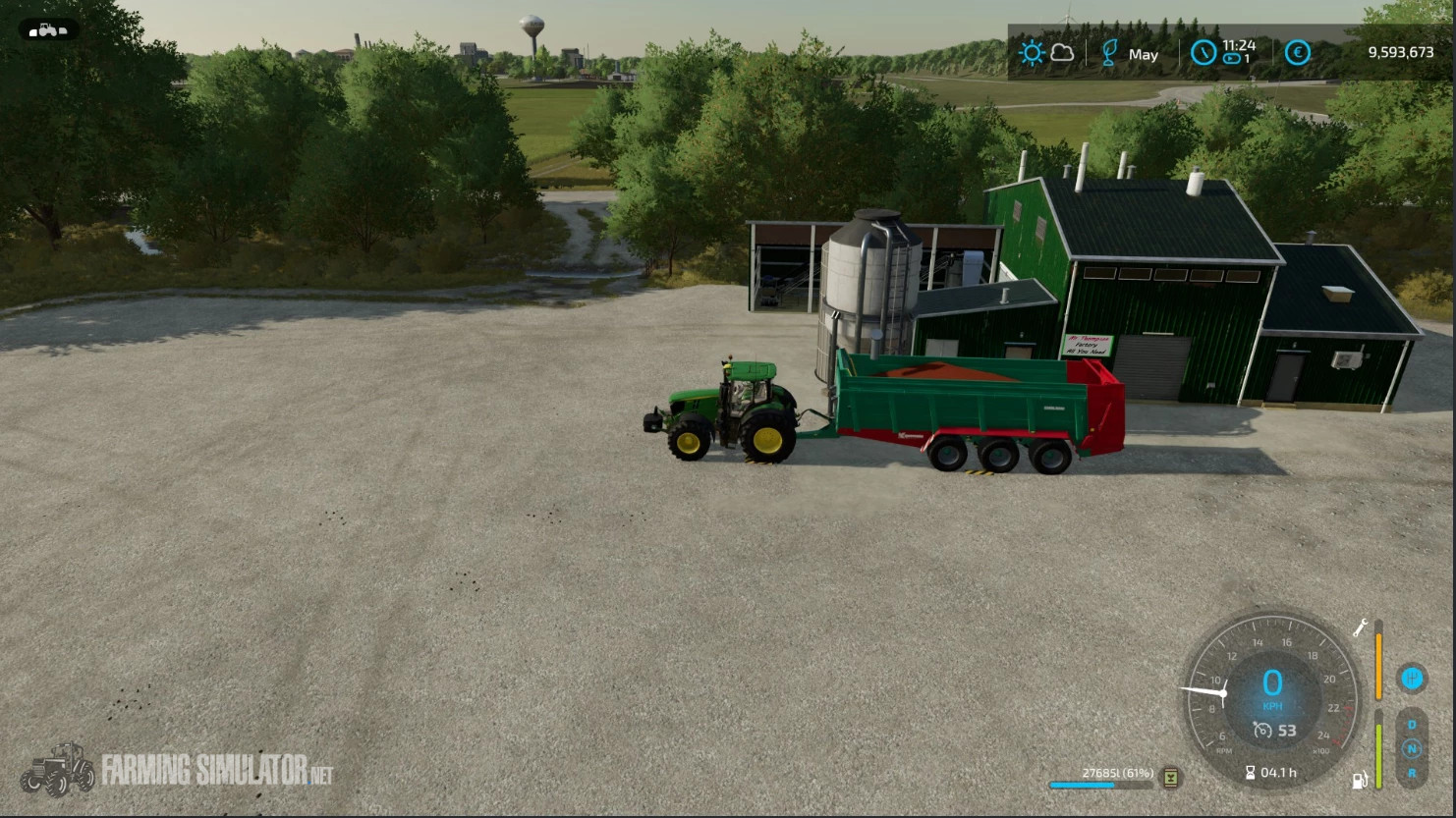 FS22 Thompson Factory v 1.0 - FS22 Objects