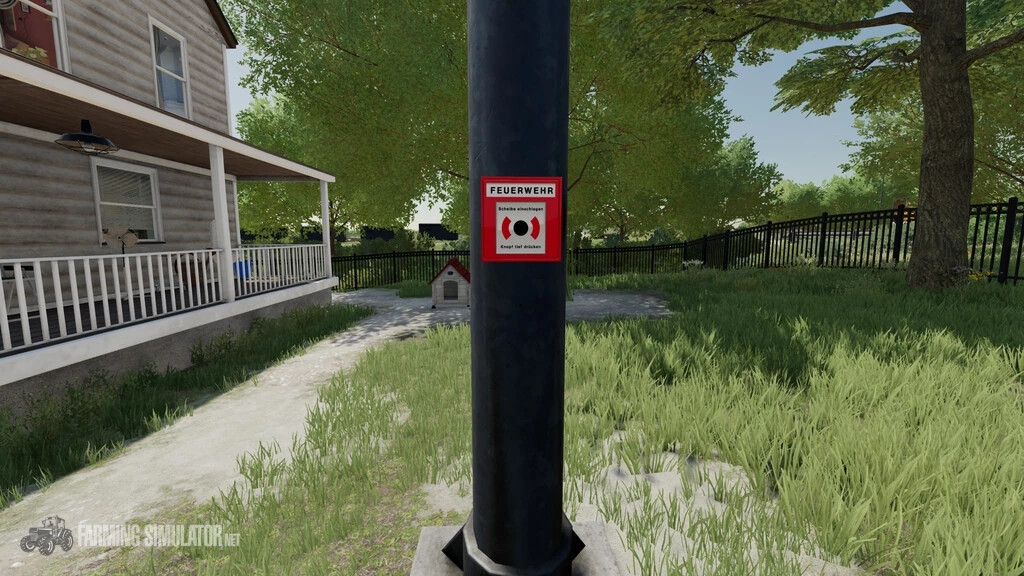 Fire Siren v 1.2 - Farming Simulator 22 Mods