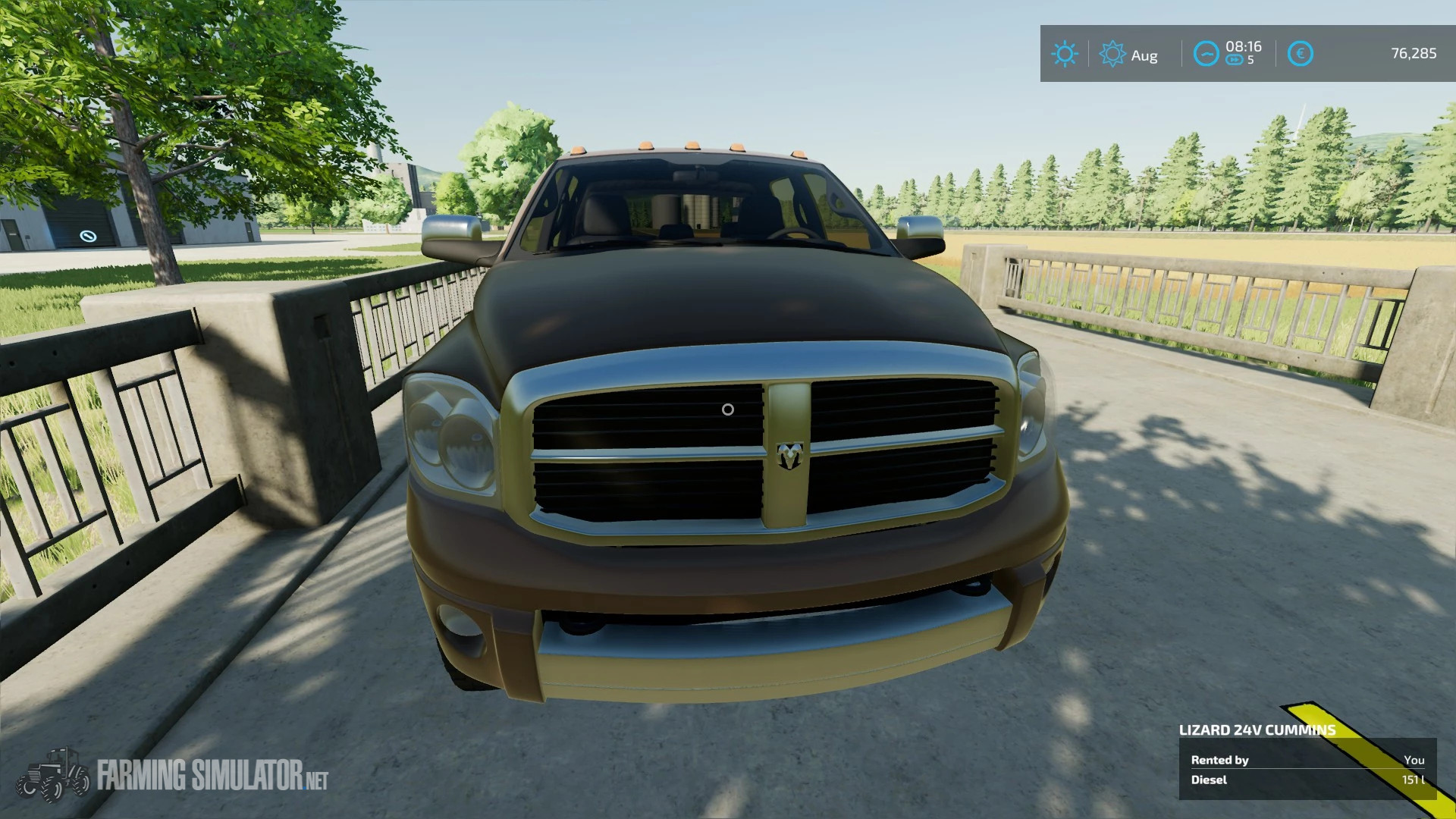 2008 Dodge Ram 2500 Mega Cab v 1.0 - Farming Simulator 22 Mods