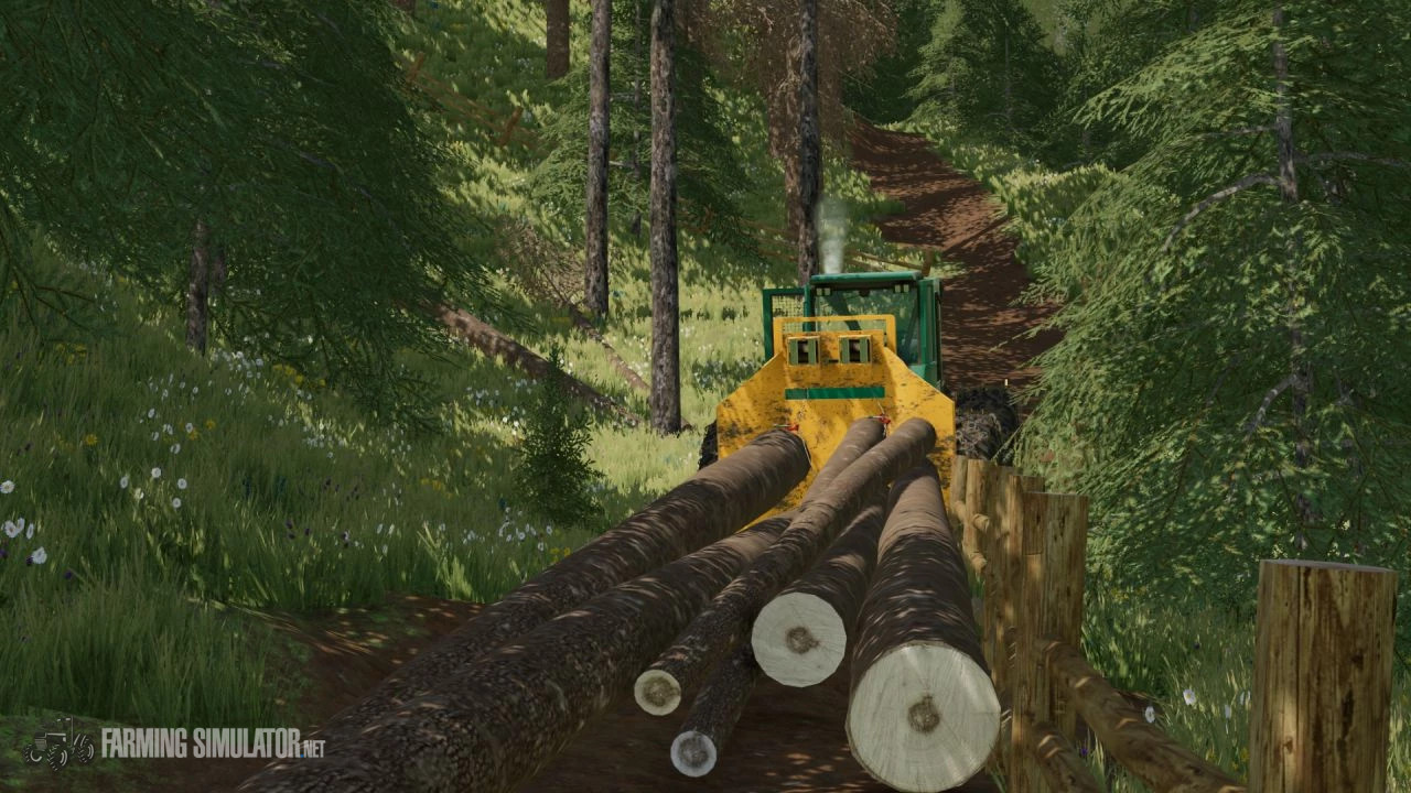 Timberjack 460 v 1.0 - Farming Simulator 22 Mods