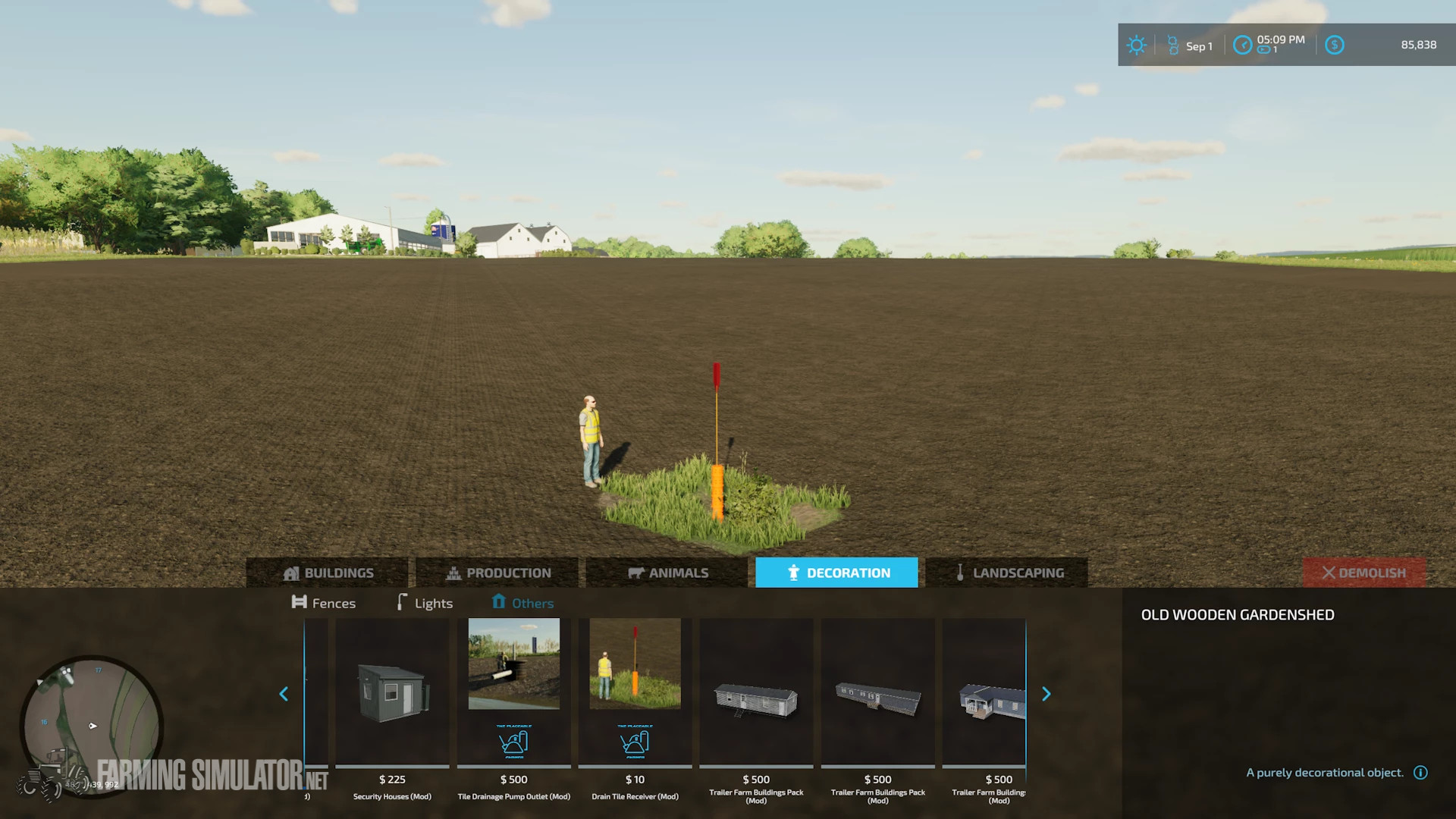 Field Drainage Decorations v 1.0 - Farming Simulator 22 Mods