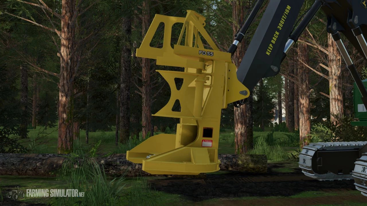 John Deere FD55 Thinning Head v 1.0 - Farming Simulator 22 Mods