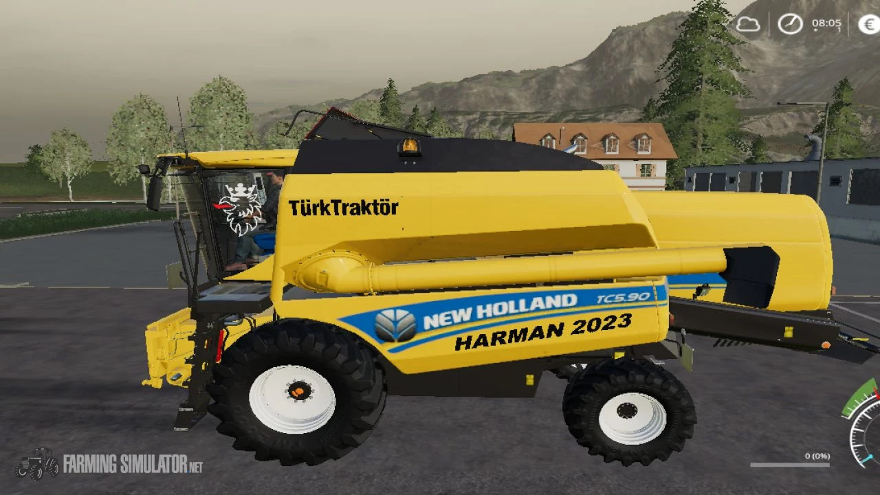 New Holland TC 5.90 BETA v 1.0 - Farming Simulator 19 Mods