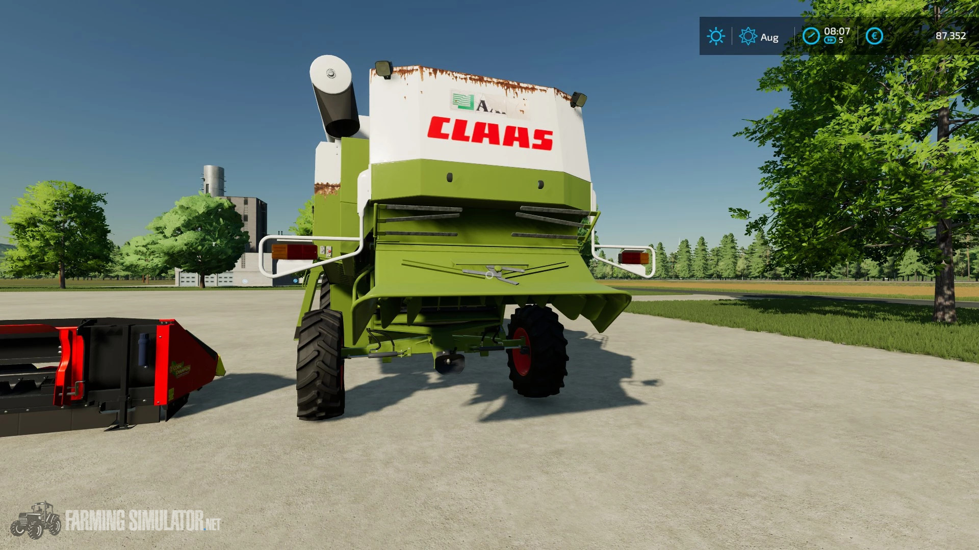 Claas Lexion 400 axial kopott regi v 1.0 - Farming Simulator 22 Mods