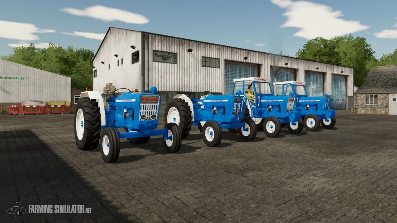 Ford 5000 v 1.3 - Farming Simulator 22 Mods