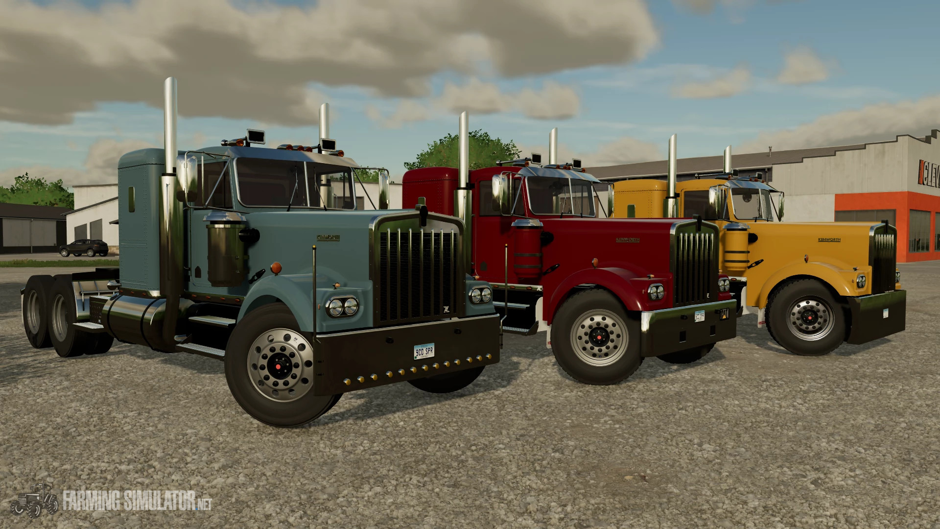 Kenworth W900A Flat Top v 1.8.2 - Farming Simulator 22 Mods