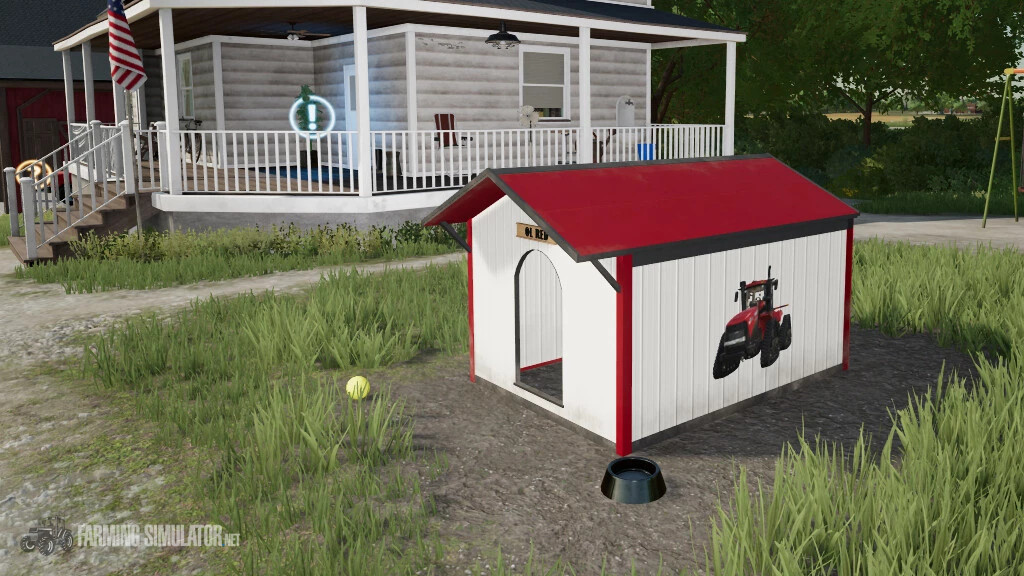 Brand Dog Houses v 1.0 - Farming Simulator 22 Mods