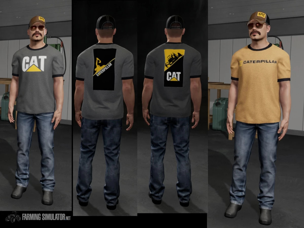 Cat themed clothing pack v 1.0 - Farming Simulator 22 Mods