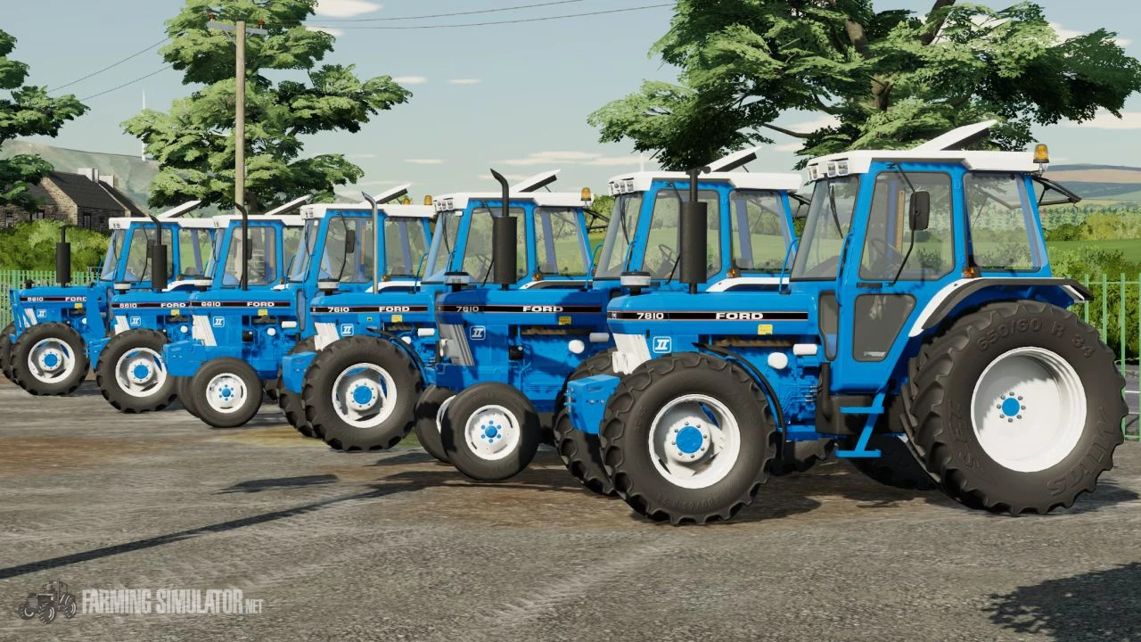 Ford 10 Series Force II v 1.1 - Farming Simulator 22 Mods