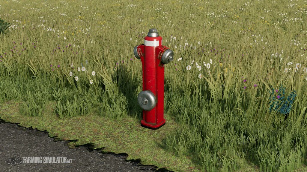 German Water Hydrant Prefab v 1.0 - Farming Simulator 22 Mods