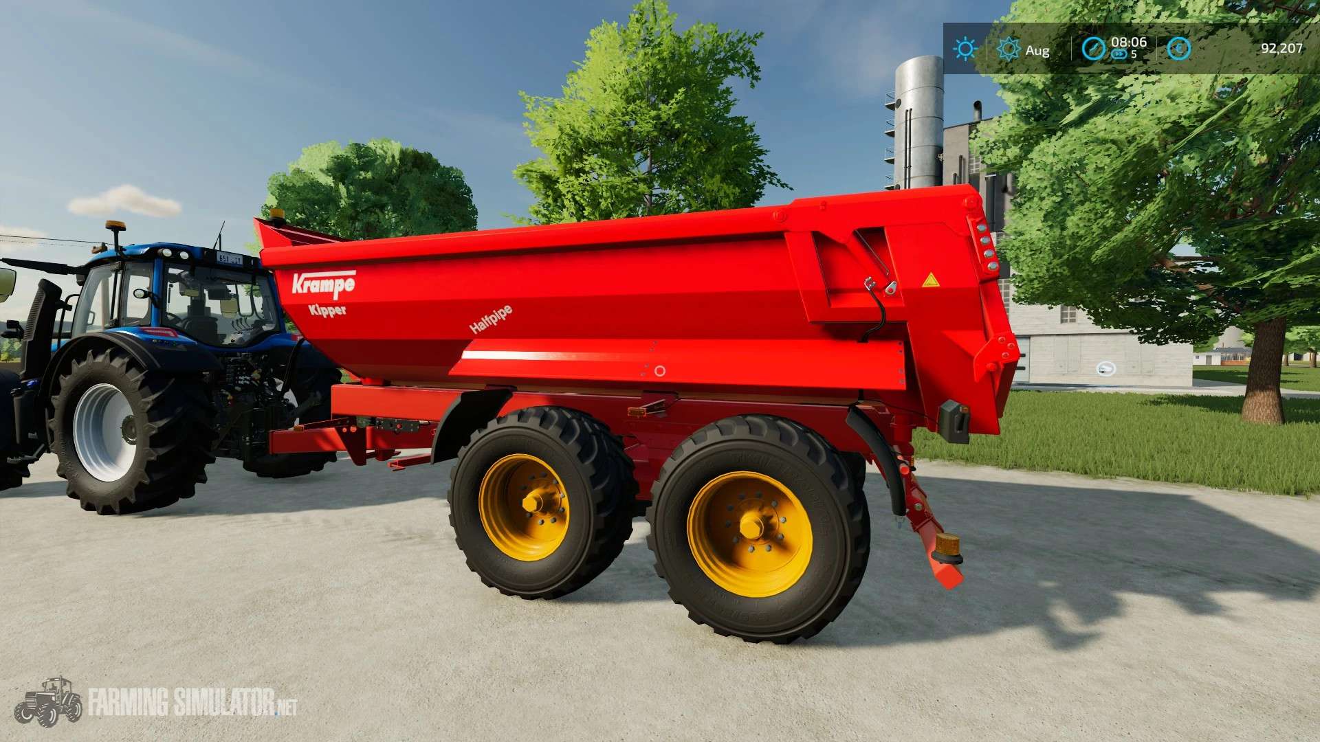 Krampe Halfpipe Hp 20 By Zladdi76 v 1.0 - Farming Simulator 22 Mods