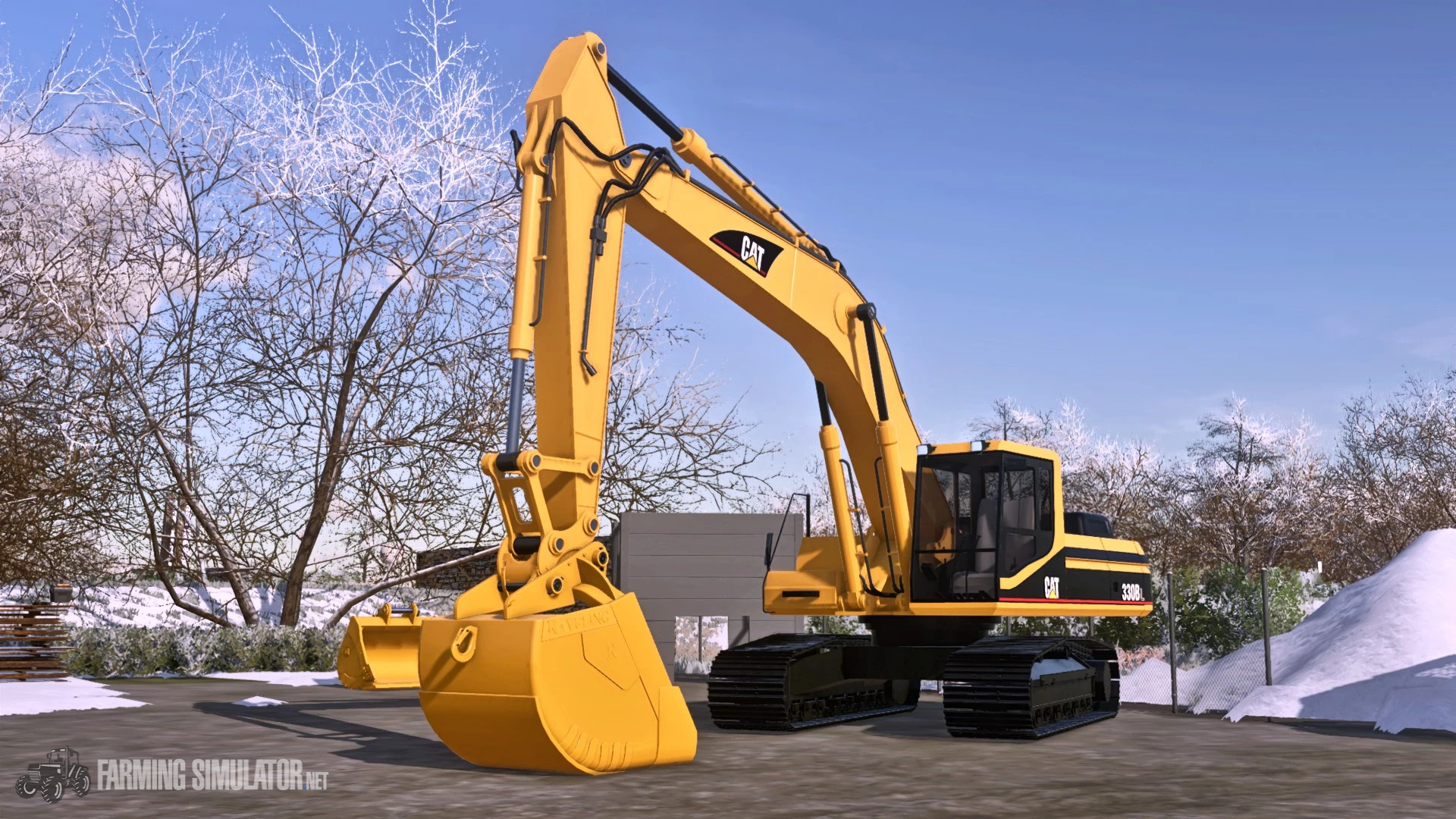 Cat 330Bl v 1.0 - Farming Simulator 22 Mods