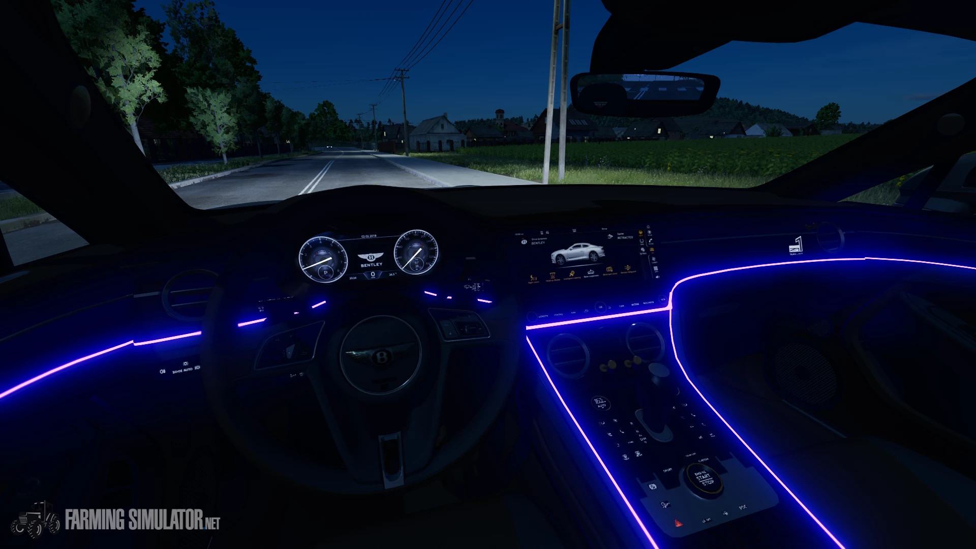 Bentley Continental GT Number 1 v 1.0 - Farming Simulator 22 Mods