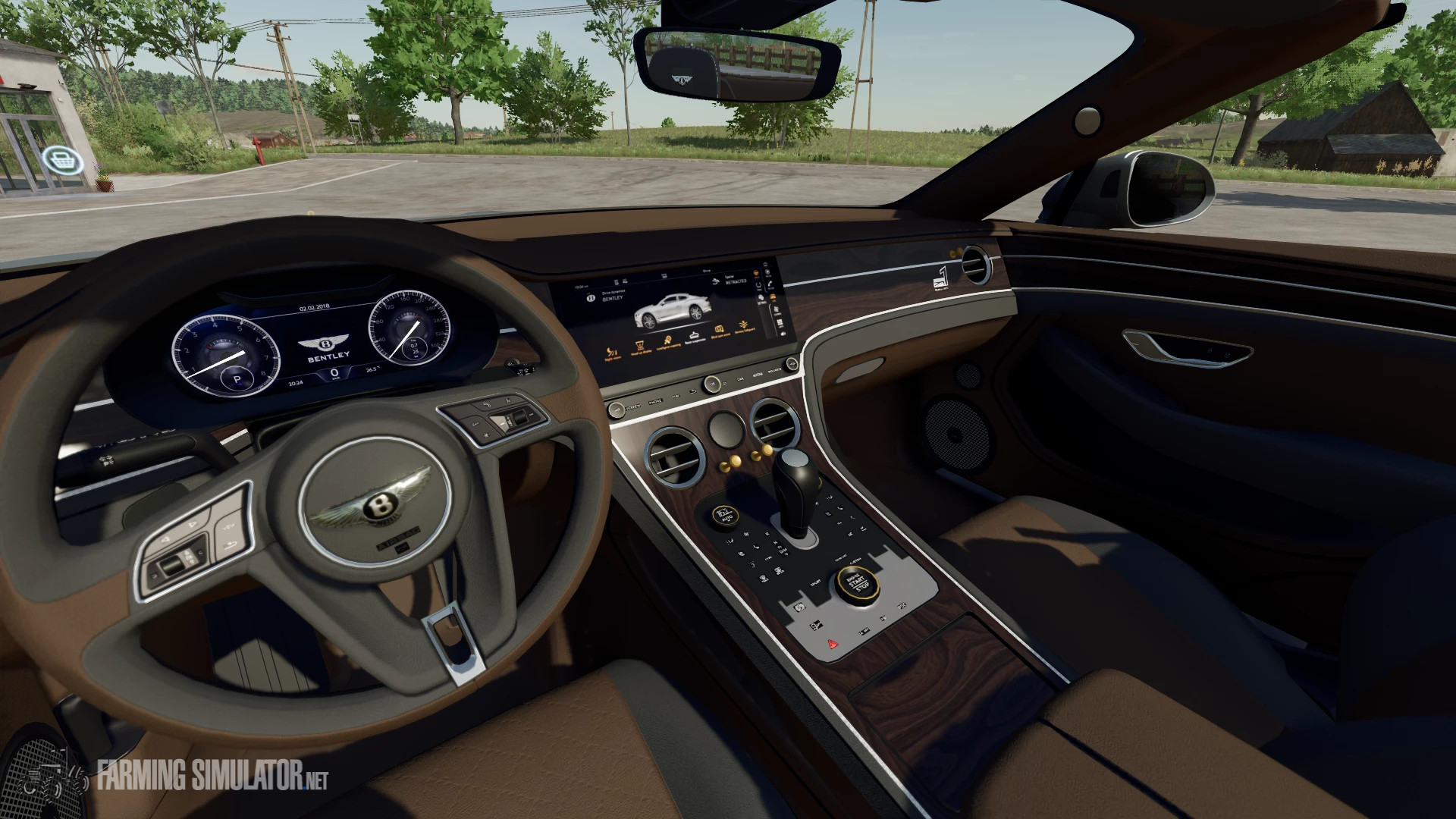 Bentley Continental GT Number 1 v 1.0 - Farming Simulator 22 Mods