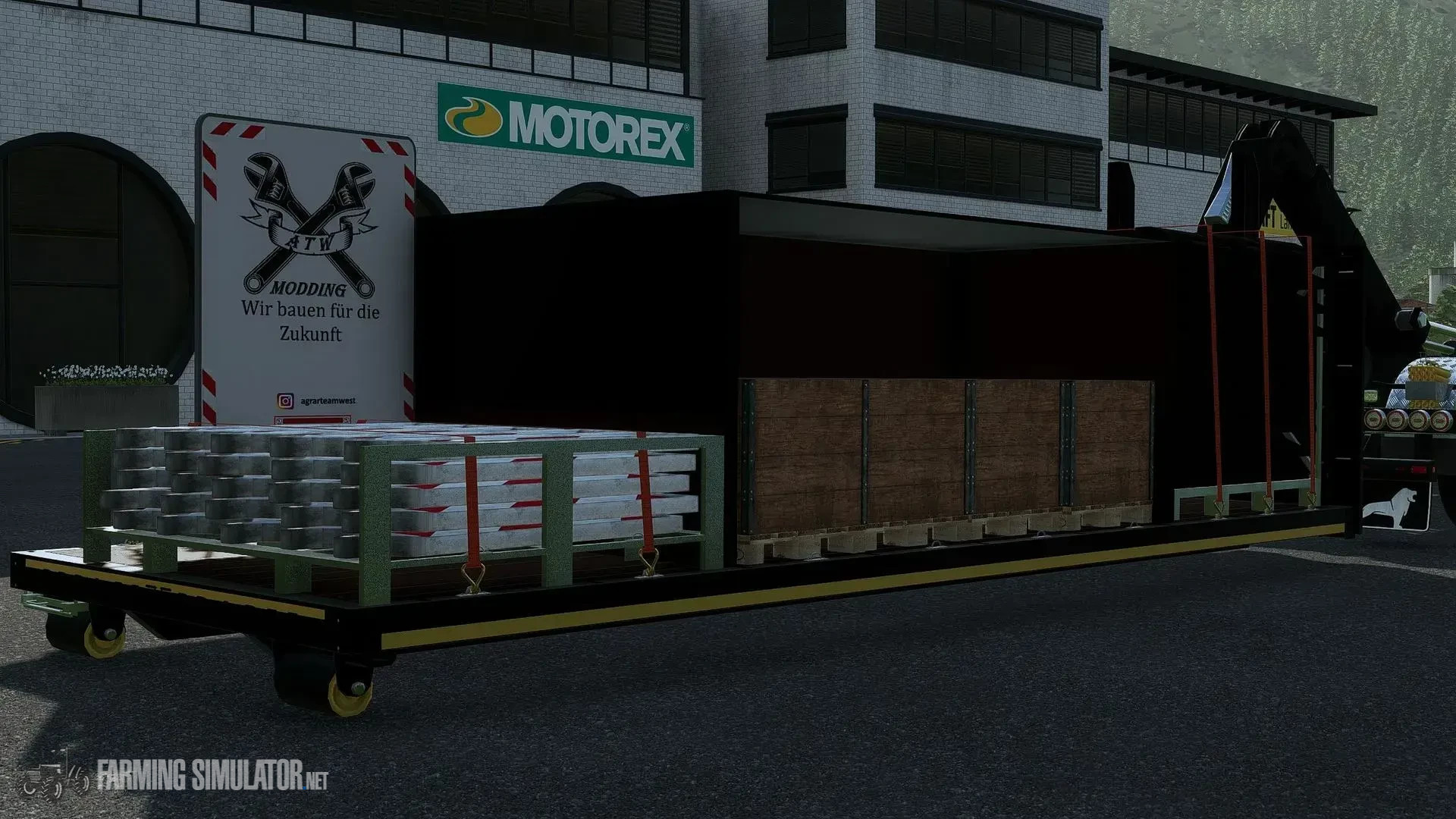 HKL Container for the sign pack v 1.0 - Farming Simulator 22 Mods