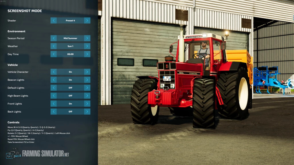 Screenshot Mode v 2.0 - Farming Simulator 22 Mods